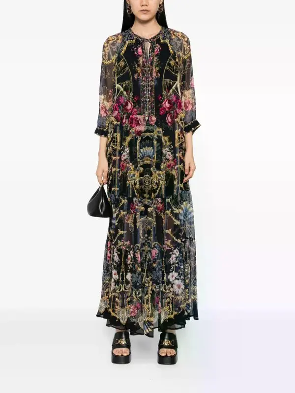 Camilla Floral-print Dress