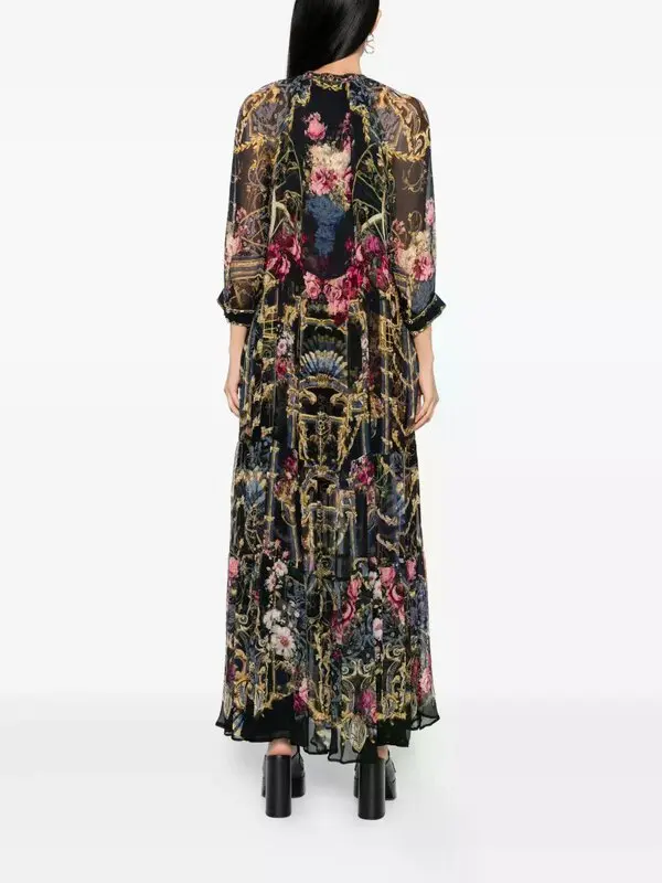 Camilla Floral-print Dress