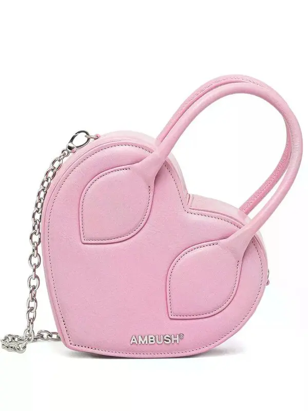 AMBUSH Heart Tote Bag - Pink
