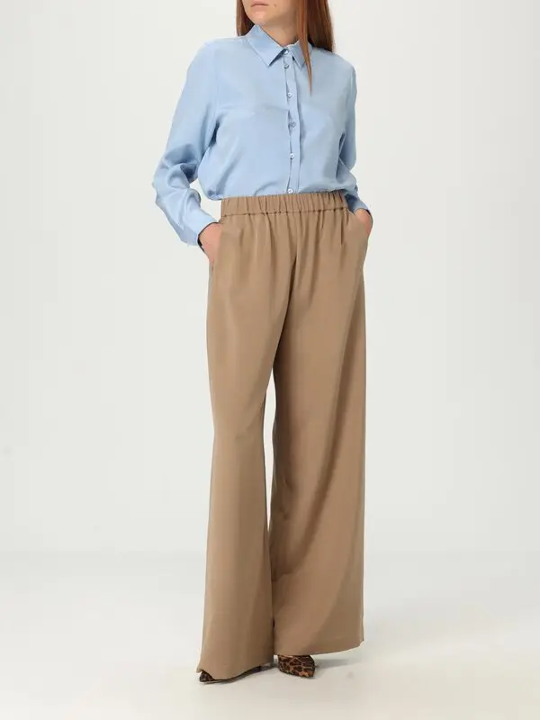 Max Mara Wide Leg Pants - Brown