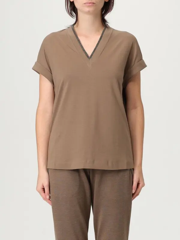 Brunello Cucinelli T-shirt - Brown