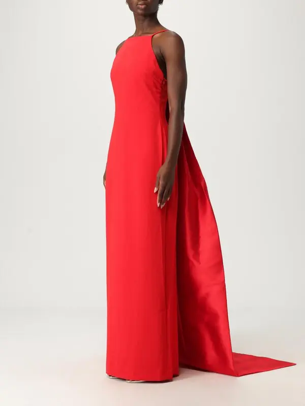 Solace London Evening Gown - Red