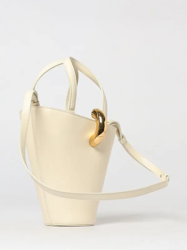 Jacquemus Leather Handbag - Ivory