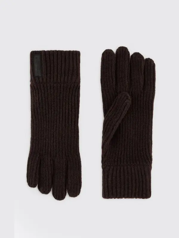 Giorgio Armani Knitted Gloves - Brown