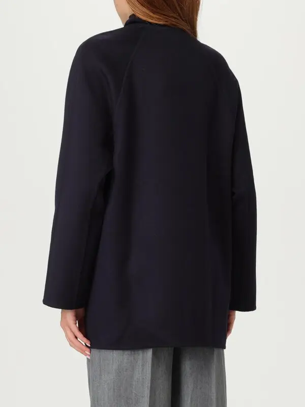Bottega Veneta Navy Coat - Blue
