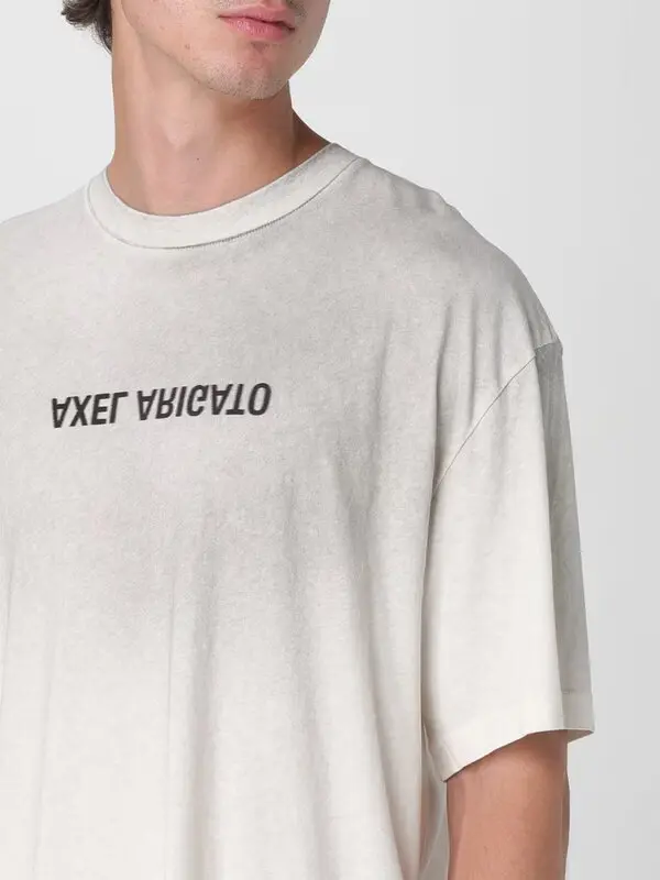 Axel Arigato Cotton T-shirt With Logo - White
