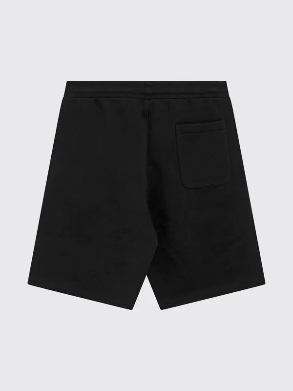 AMI Paris Organic Cotton Jogging Shorts - Black