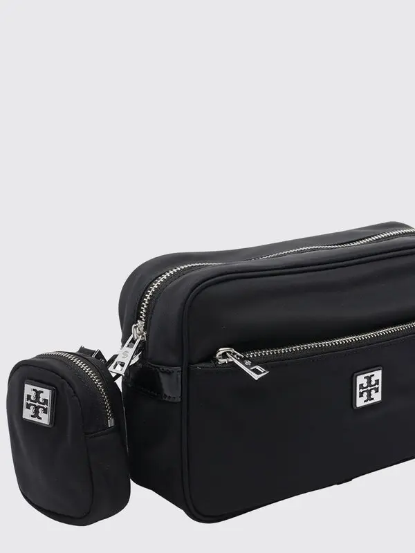 Tory Burch Virginia Recycled Nylon Crossbody Bag With Pouch - Black