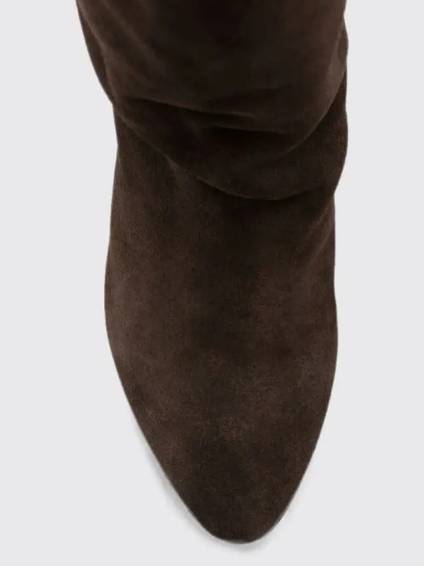 Isabel Marant Étoile Dalby Suede Cone Heel Boots - Brown