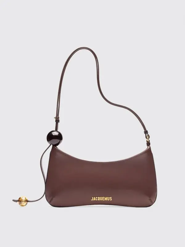 Jacquemus Leather Shoulder Bag - Brown