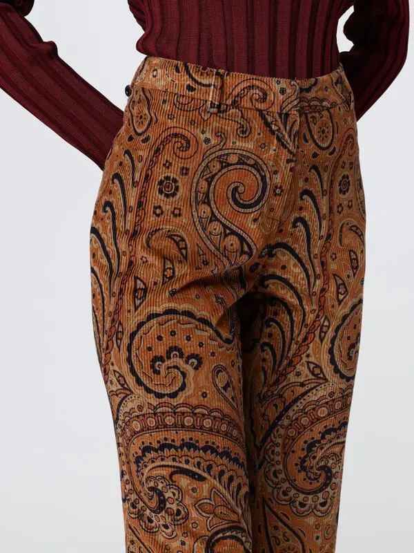Etro Paisley Print Flared Trousers
