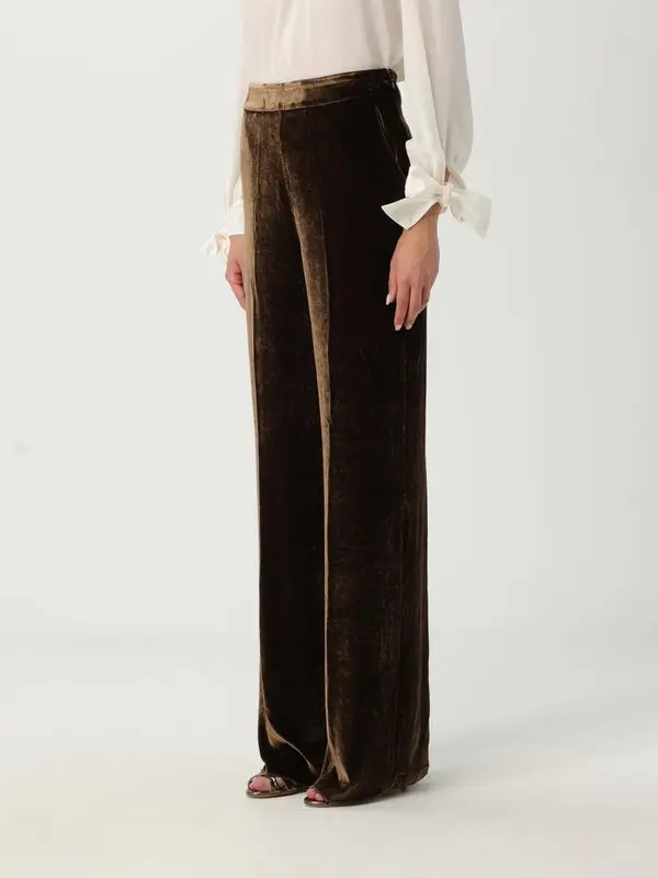 Etro Velvet Wide Leg Pants