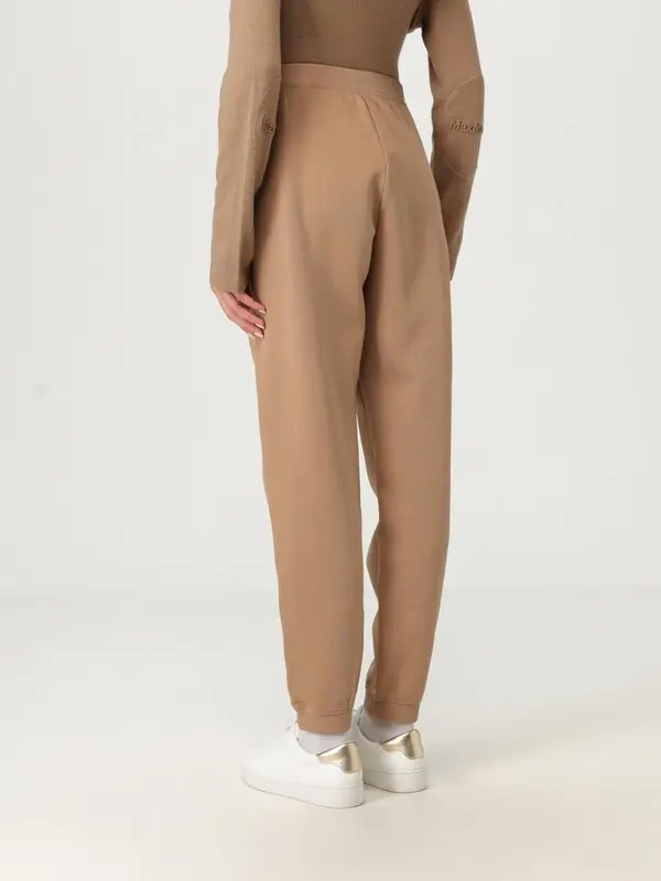 Max Mara Straight Leg Pants - Camel