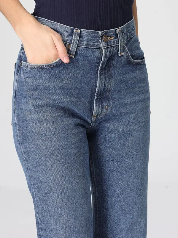 AGOLDE Straight Leg Jeans - Denim