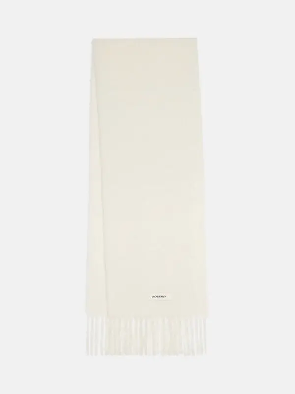 Jacquemus Scarf - White