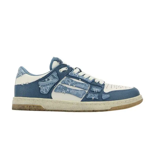 Amiri Skel Top Low Sneakers - Blue