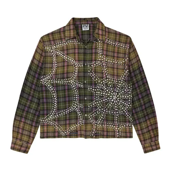 VALE FOREVER Green Fever Flannel
