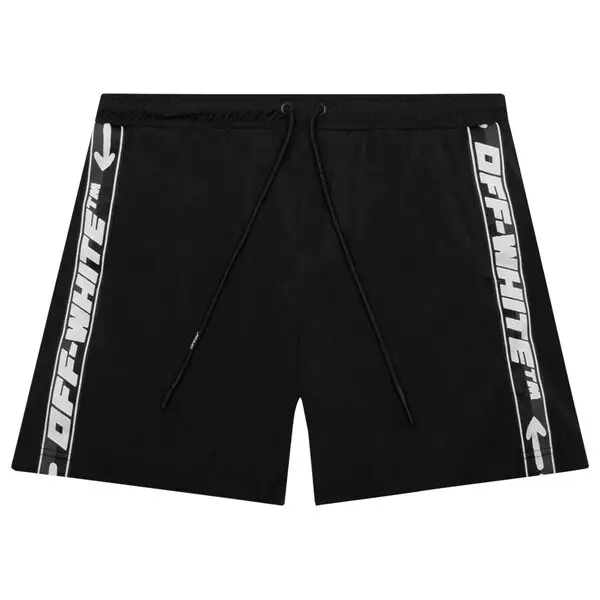 Off-White Athl Logoband Swimshorts - Black
