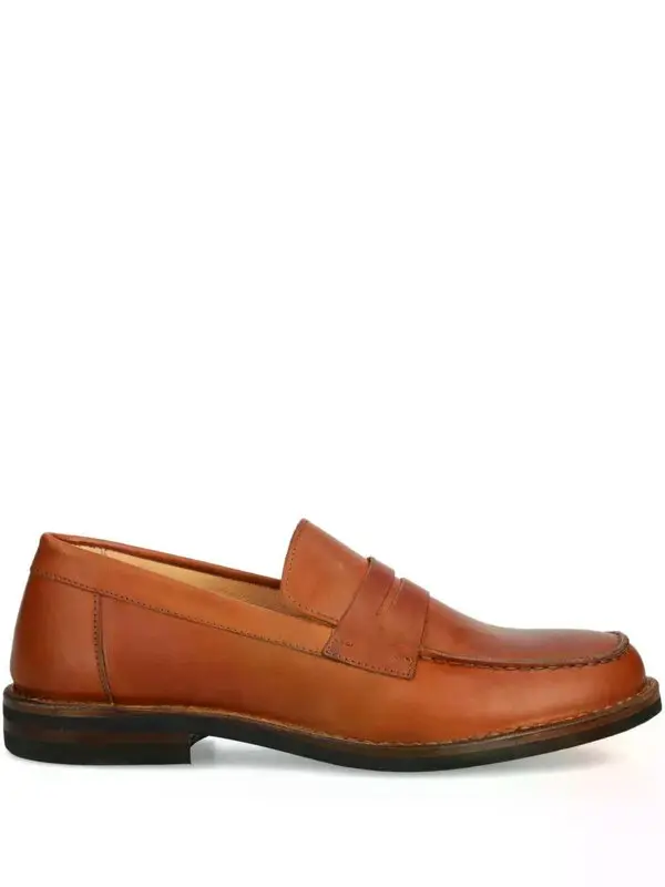 ASTORFLEX Mokaflex Penny Leather Loafers
