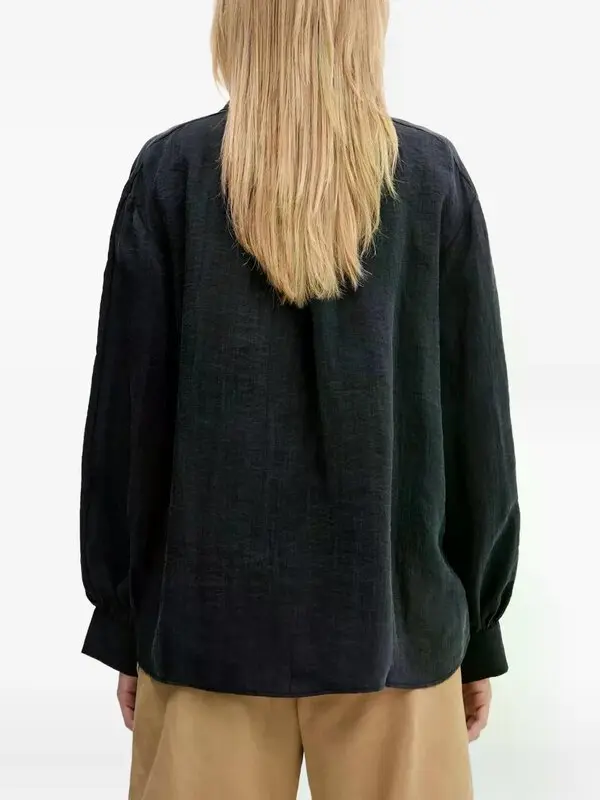 SAMSOE SAMSOE Ruffled Balloon-sleeve Shirt