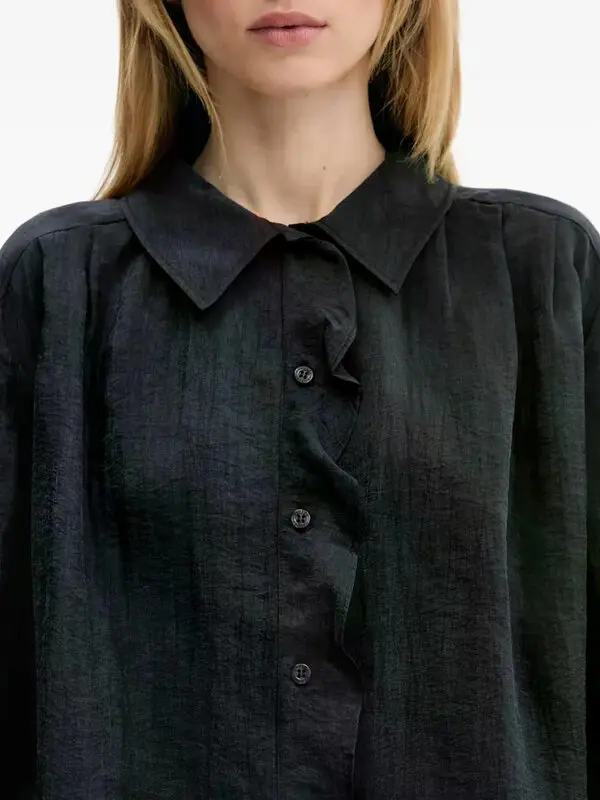 SAMSOE SAMSOE Ruffled Balloon-sleeve Shirt
