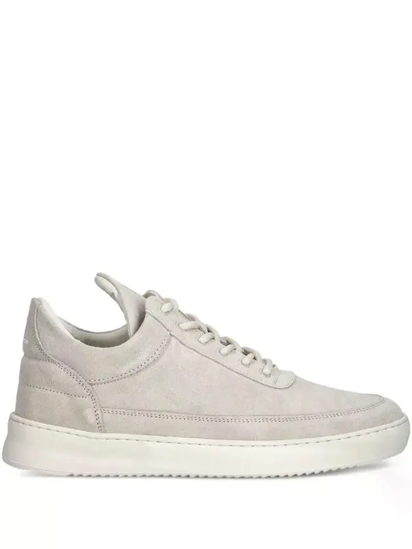 Filling Pieces Jet Runner Low-top Suede Sneakers - Grey