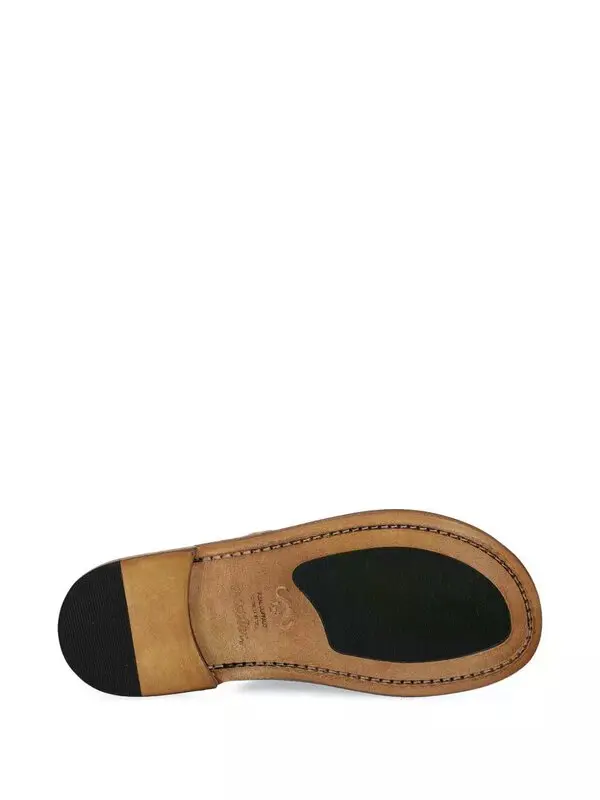 ASTORFLEX Woven Leather Slip-on Sandals