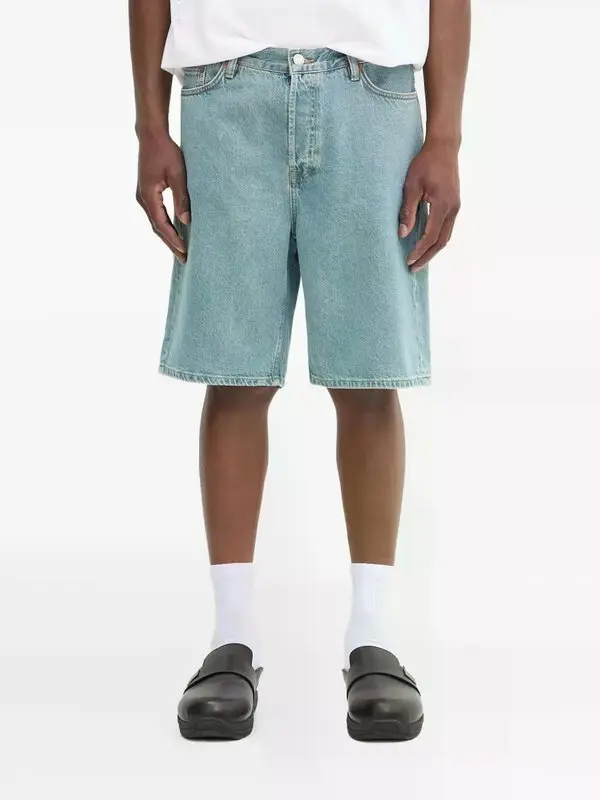 SAMSOE SAMSOE Denim Bermuda Shorts - Blue