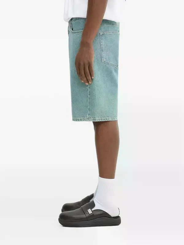 SAMSOE SAMSOE Denim Bermuda Shorts - Blue