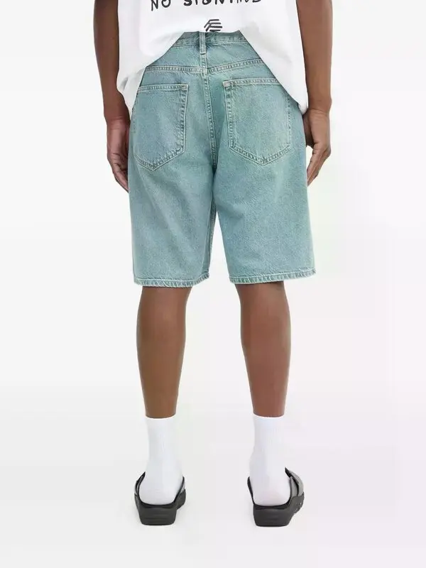 SAMSOE SAMSOE Denim Bermuda Shorts - Blue