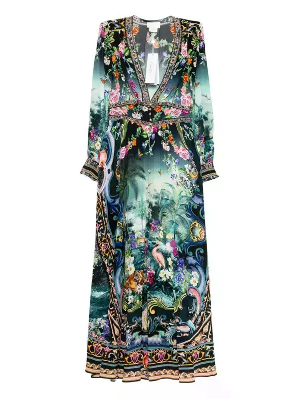 Camilla Basked In Baroque Dress