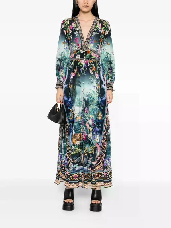 Camilla Basked In Baroque Dress