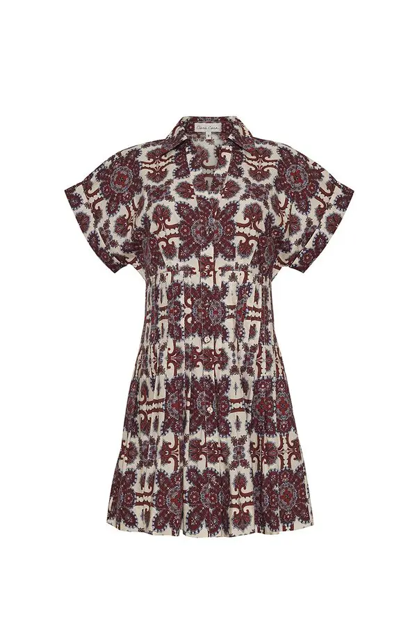 cara cara nash mini dress le tile green Nash Mini Dress main image 0