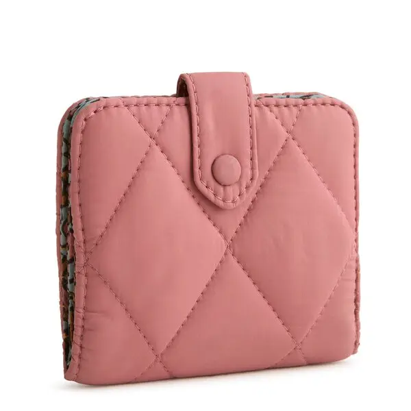 VERA BRADLEY Small Tab Wallet - Pink