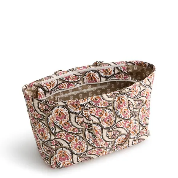 Vera Bradley Knollton Blooming Paisley Tote Bag Brown/Pink