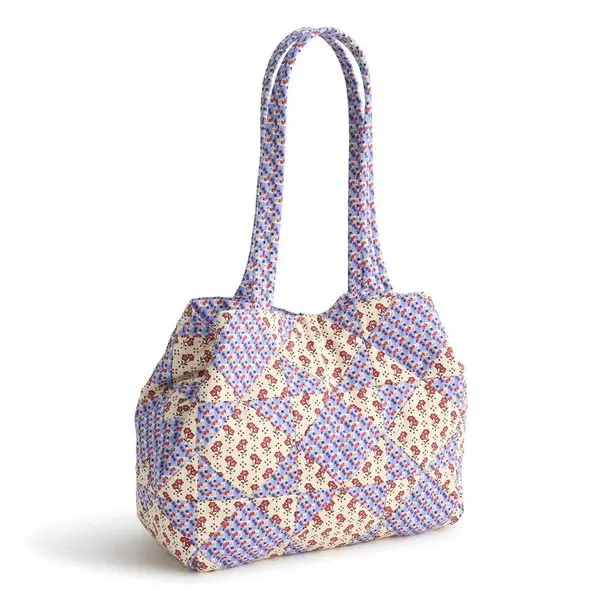 VERA BRADLEY Small Hathaway Tote Bag - Red