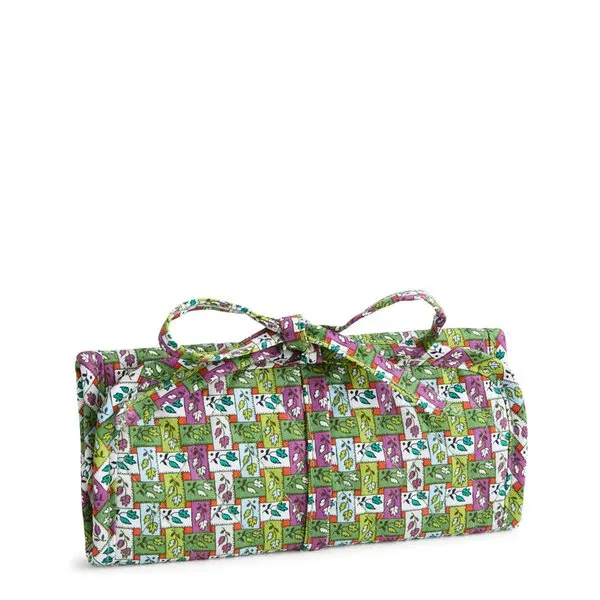 VERA BRADLEY Jewelry Roll - Green