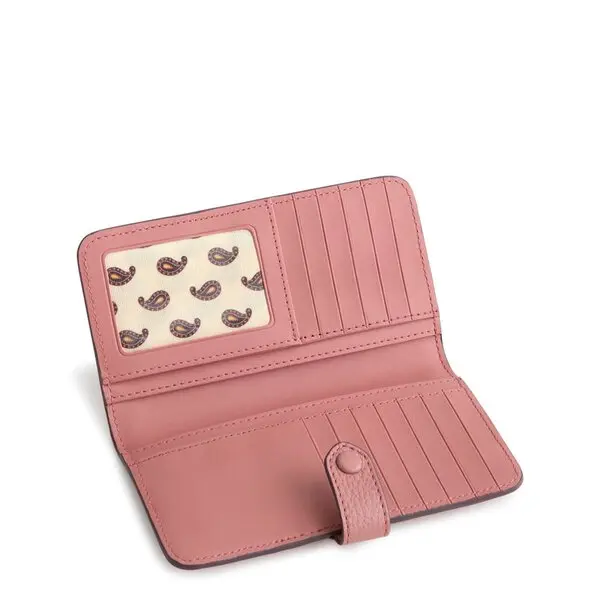 VERA BRADLEY Tab Wallet In Withered Rose