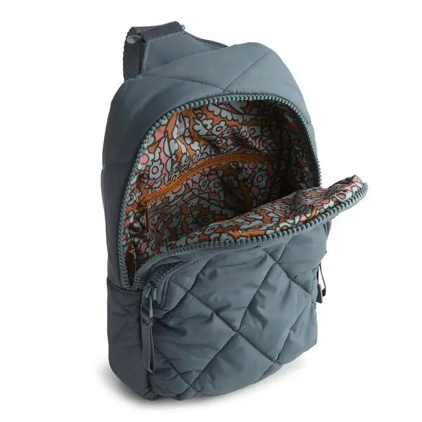 VERA BRADLEY Lorman Sling Backpack - Blue