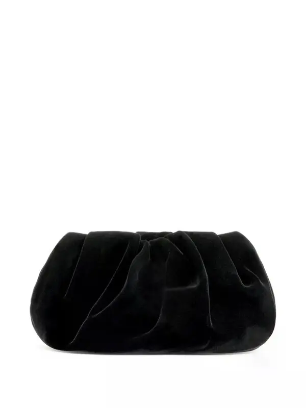 Oscar De La Renta Velvet Bow Clutch