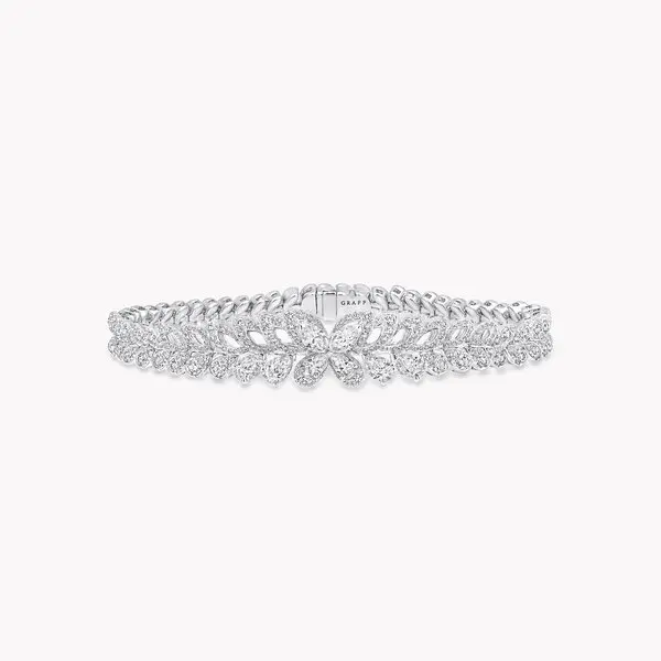 Graff Butterfly Diamond Bracelet - White Gold
