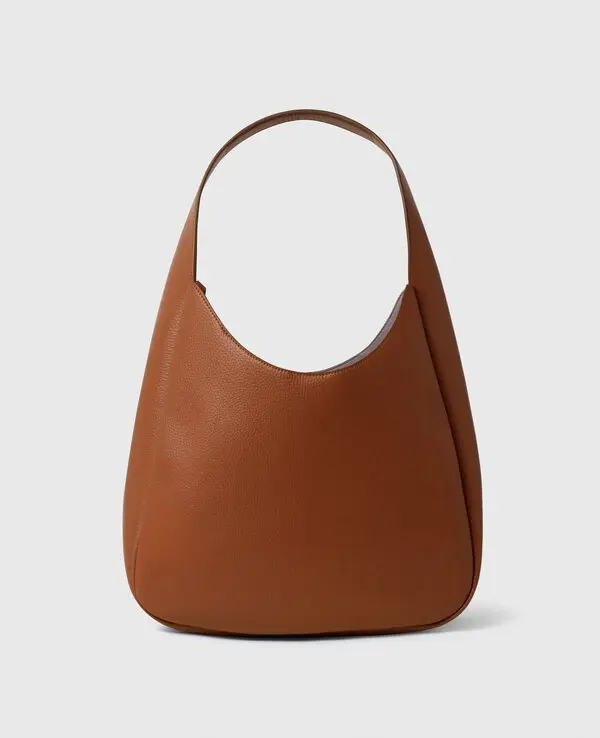 Stella McCartney Logo Slouchy Medium Hobo Bag