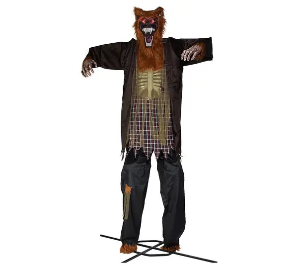 NORTHLIGHT Talking Werewolf Commercial Hallowee Decor 12 - One-color