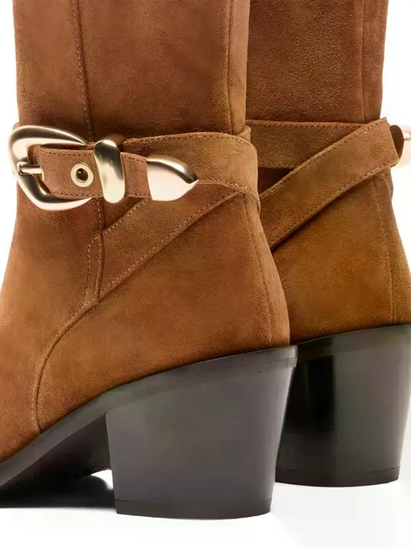 STUART WEITZMAN 60mm Maven Buckle-strap Boots