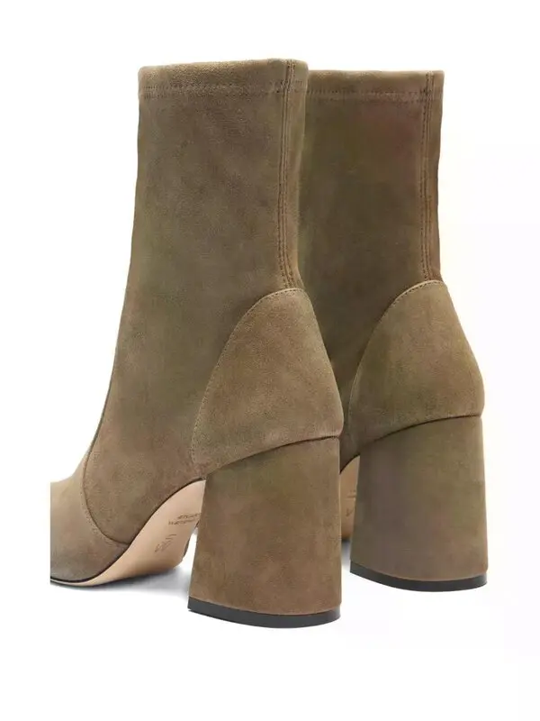 STUART WEITZMAN 85mm Essencialist Suede Ankle Boots