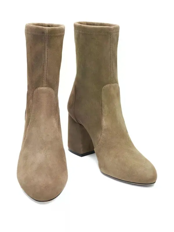 STUART WEITZMAN 85mm Essencialist Suede Ankle Boots
