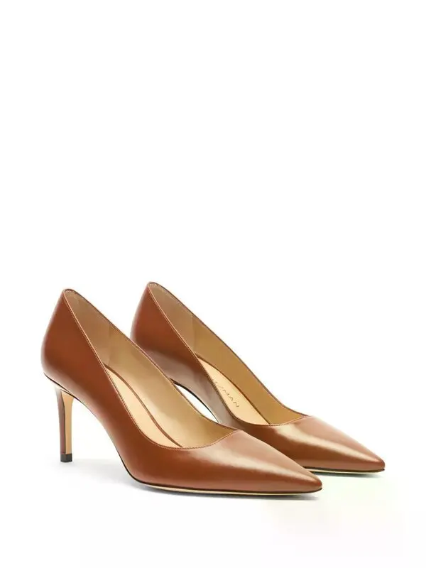STUART WEITZMAN 75mm Power Leather Pumps