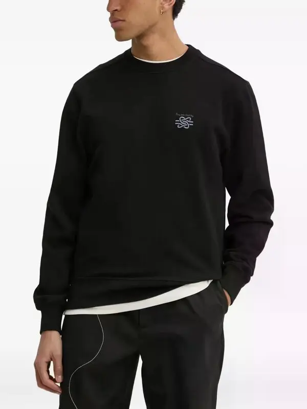Filling Pieces Embroidered Logo Sweatshirt