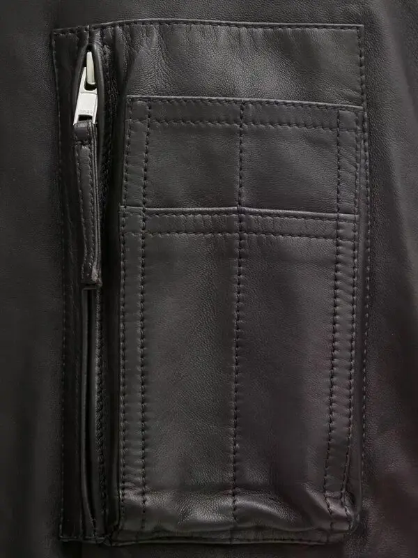 Kenzo Leather Zip-fastening Jacket