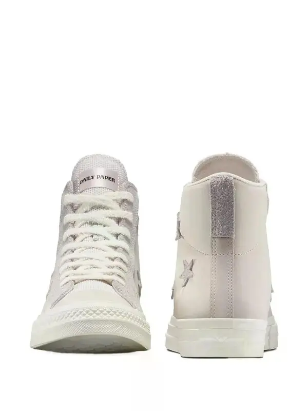 CONVERSE X Daily Paper Star Player 76 High-top Sneakers - Neutrals